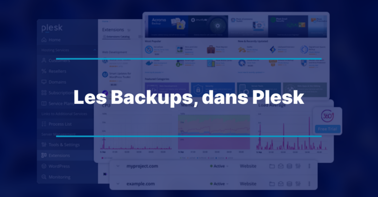 Les Backups, dans Plesk. - HaiSoft